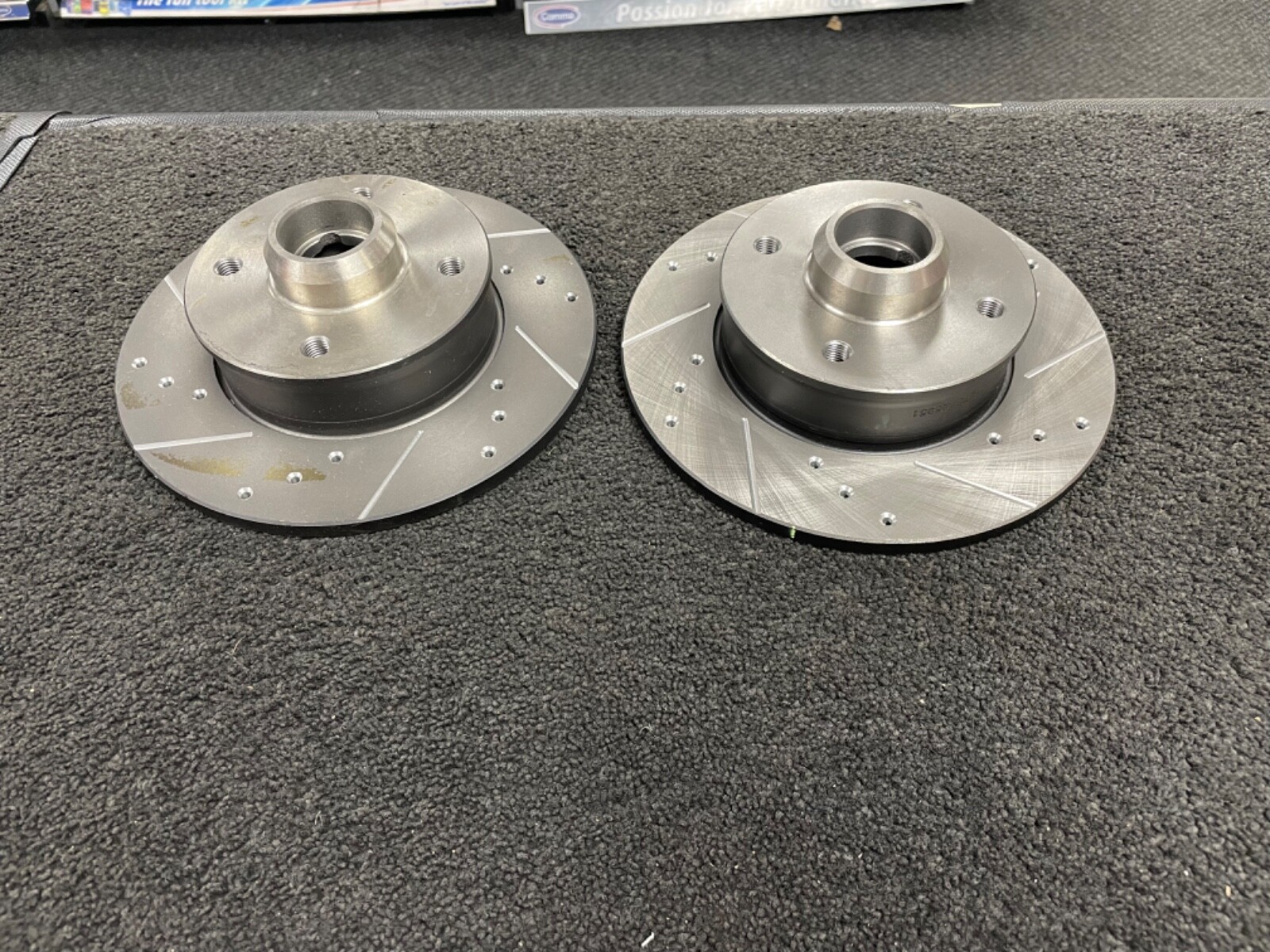 FIT FOR VW GOLF MK3 Corrado Passat JETTA REAR DRILLED GROOVED BRAKE ...