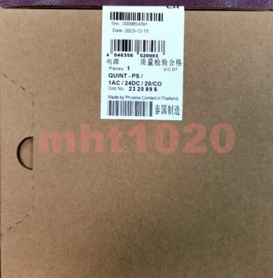 NEW PHOENIX QUINT-PS/1AC/24DC/20/CO 2320898 module | eBay