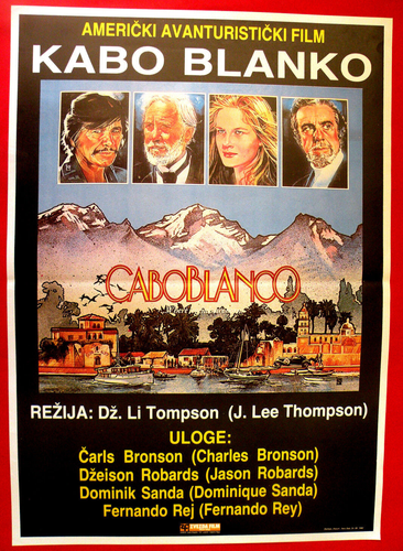 CABOBLANCO 1982 CHARLES BRONSON DOMINIQUE SANDA JASON ROBARTS EXYU ...