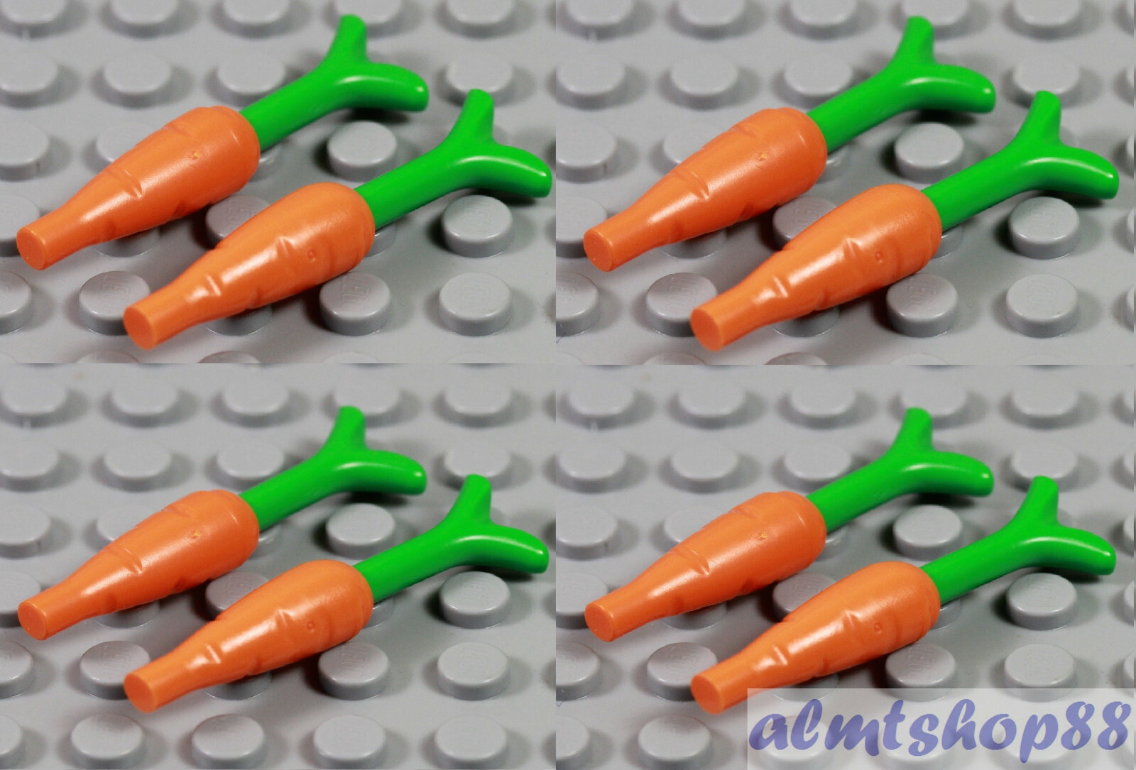 LEGO - Carrots Lot - Food Vegetable Picnic Kitchen Veggies Fruit Party ...