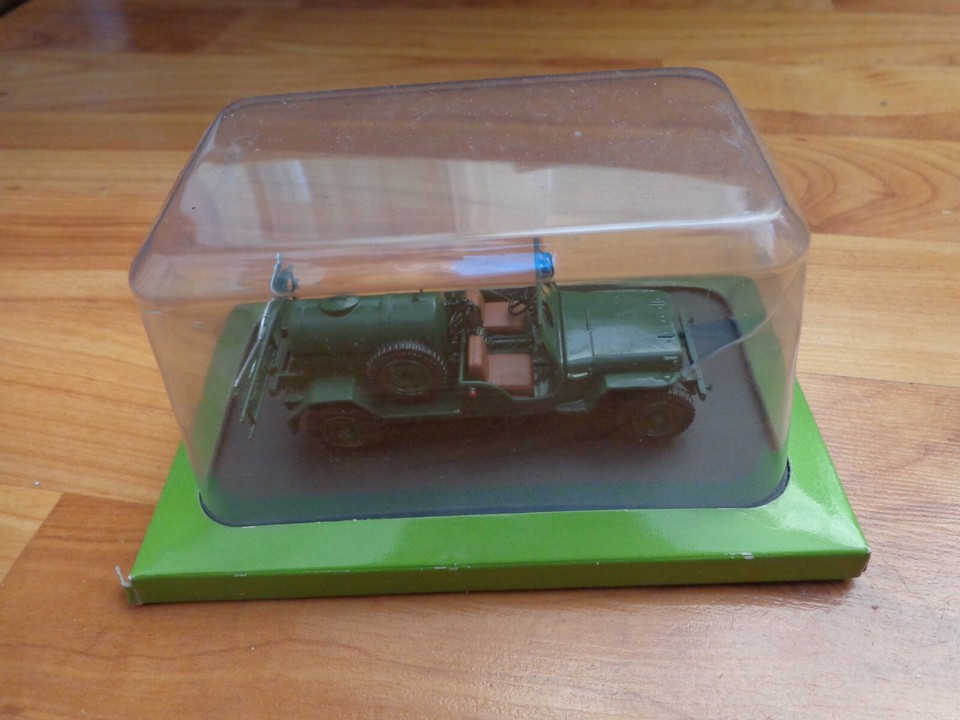 HACHETTE UNIVERSAL HOBBIES 1/43 CLASSIC 1962 WILLYS OVERLAND CJ-2A ...