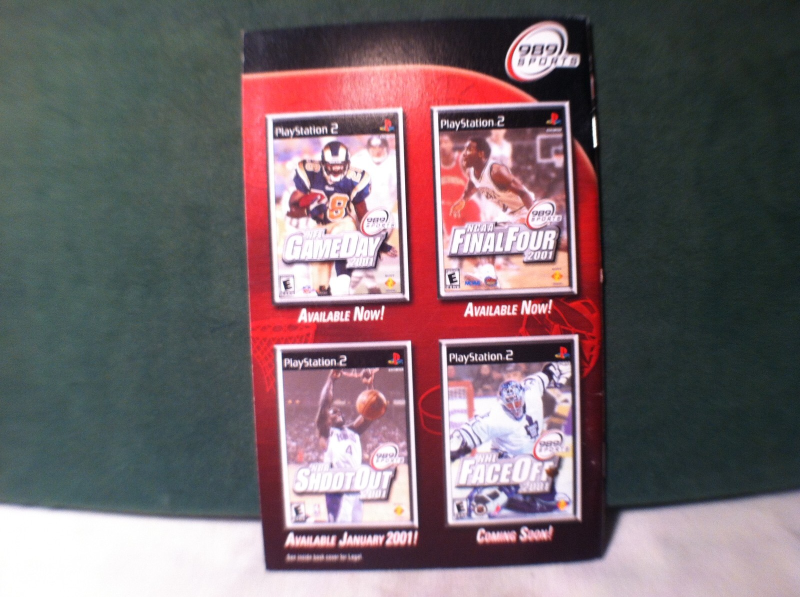 PS2 Manual "NCAA Gamebreaker 2001" | eBay