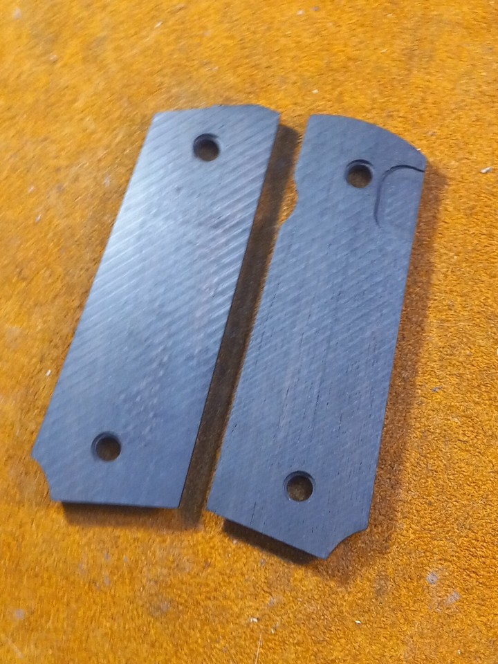 WWI WWII 1911 1911A1 Colt Grips Double Diamond Solid Walnut | eBay