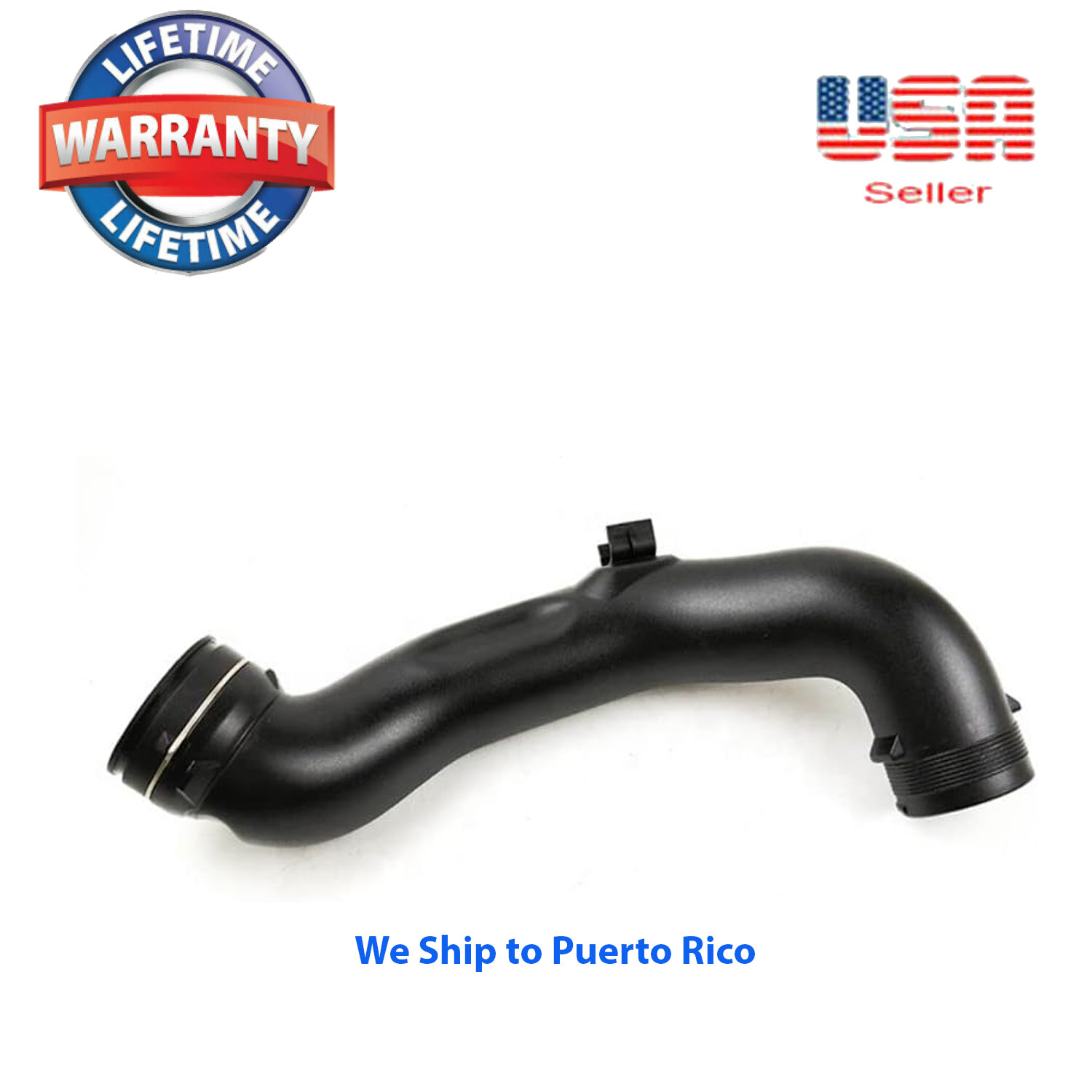 13717571350 Turbocharger Intercooler Hose Left Fit BMW X5 2011~2020 X6 ...