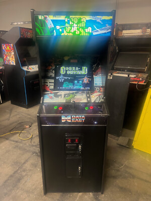 COBRA COMMAND ARCADE MACHINE 1988 Data East (Excellent Condition) *RARE ...