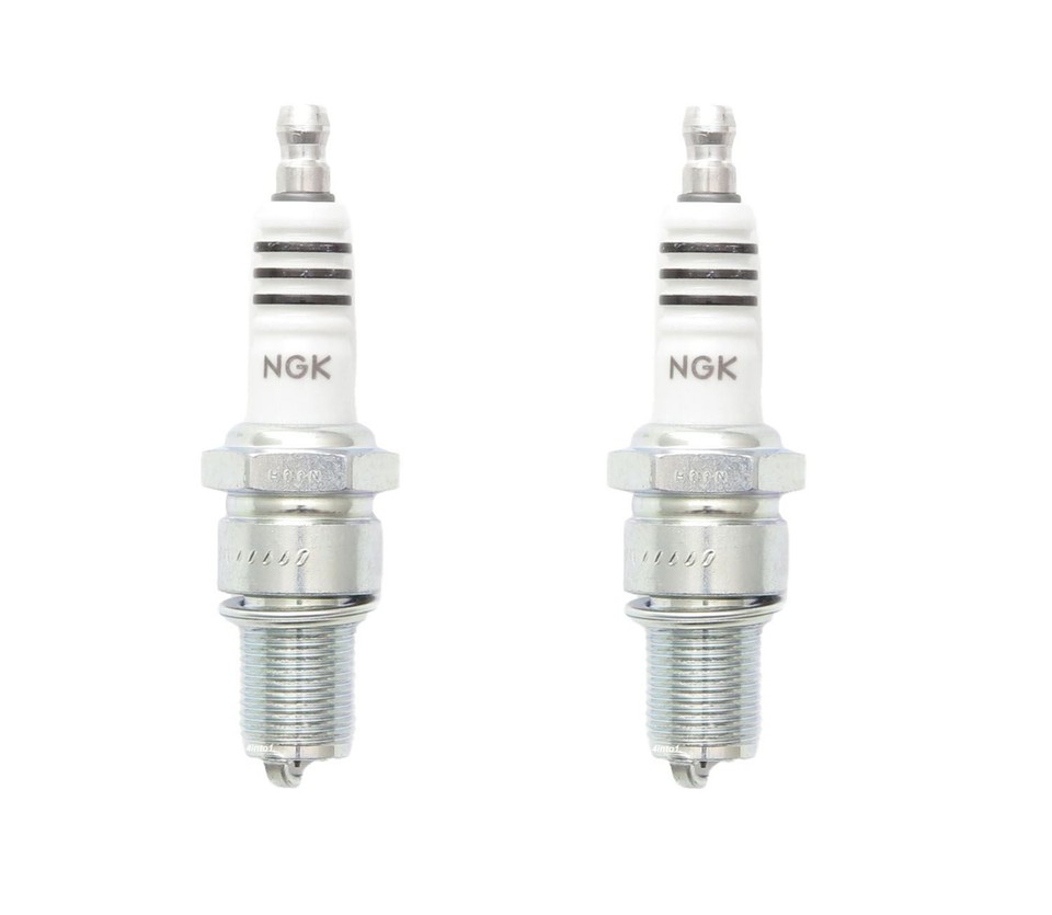 Set of 2 - NGK Iridium BR8EIX Spark Plugs - 2411 - Honda Kawasaki ...