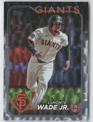 2024 Topps Update #US250 LaMonte Wade Jr. Silver Crackle Foilboard | eBay
