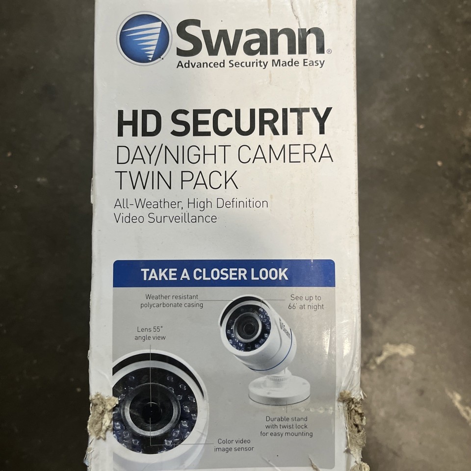 Swann HD Security Day/Night Camera Twin All Weather High Def Video ...