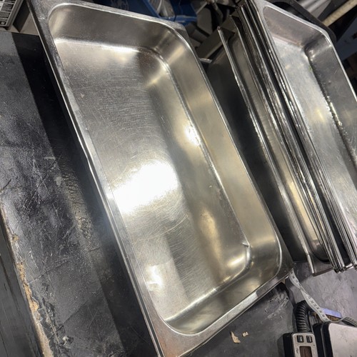 20”x12”x2.5” Deep Full Size Stainless Steel Restaurant Pans Food Prep ...