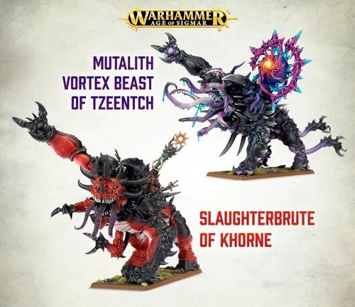 Mutalith Vortex Beast or Slaughterbrute Slaves to Darkness Warhammer ...