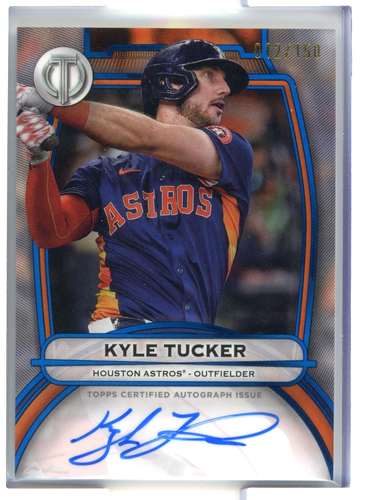 2025 Topps Tribute Baseball Kyle Tucker Autograph Blue - 012/150 | eBay