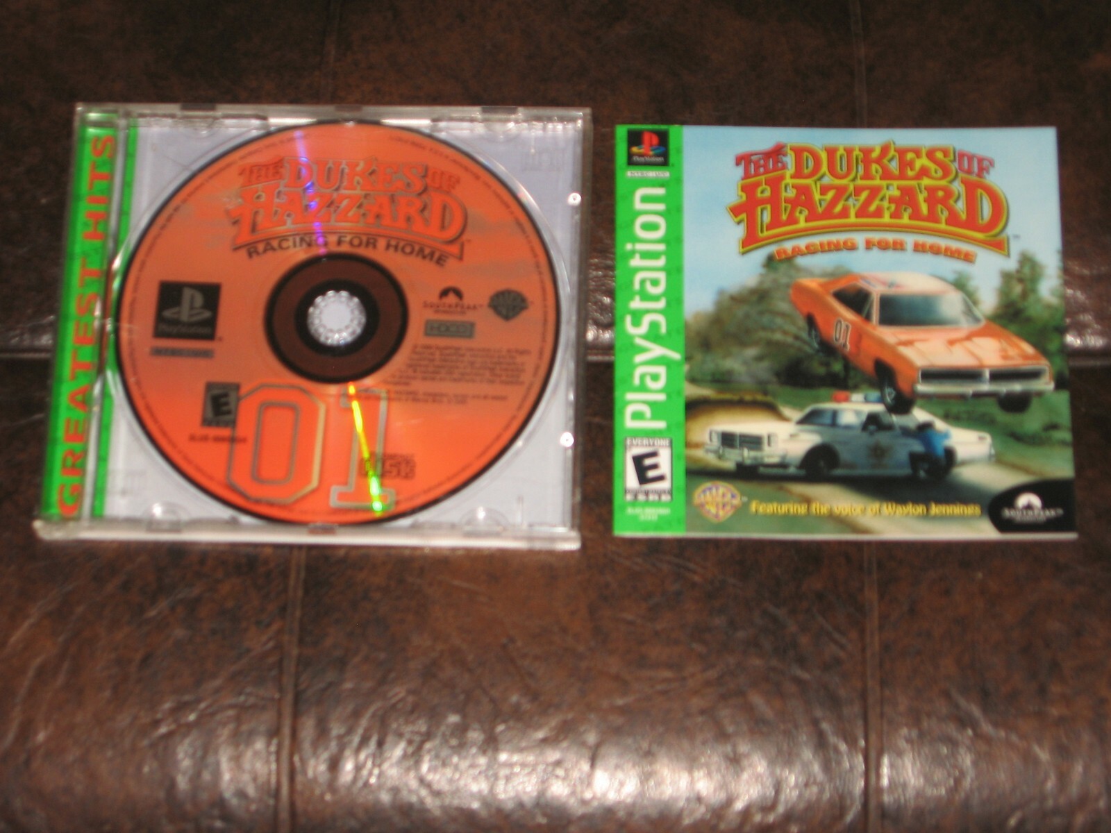 Dukes+of+Hazzard%3A+Racing+for+Home+%28Sony+PlayStation+1%2C+1999%29 ...