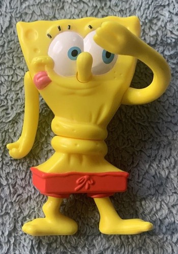 McDonalds 2012 Spongebob Squarepants Twisted Twist Toy Action Figure ...