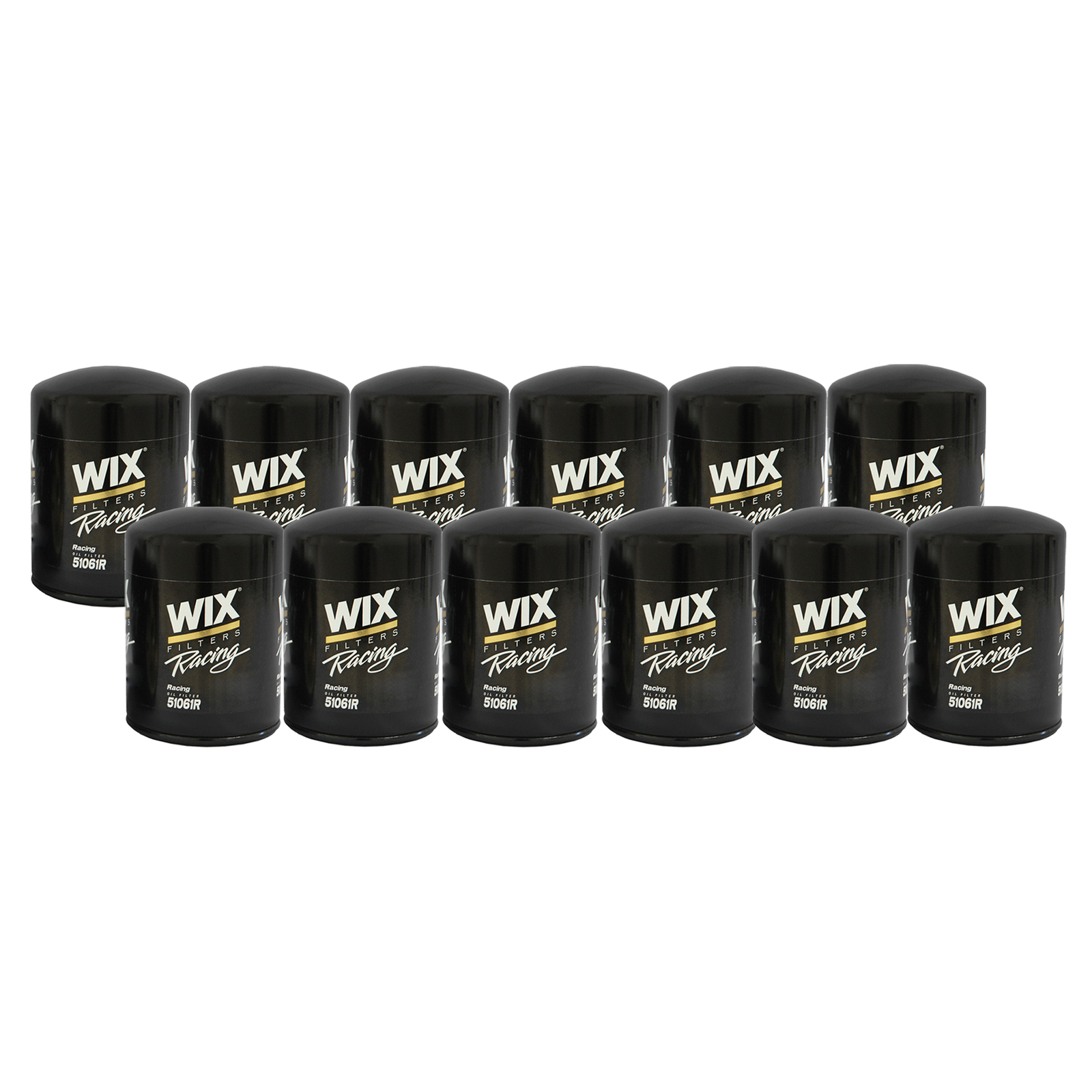 Wix Racing Set of 12 Engine Motor Oil Filters Spin-On For Ford GMC ...