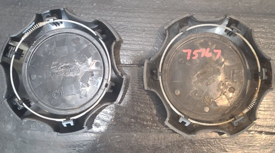 Set Of Two(2) Toyota Tacoma TRD Center Cap Hub Cover PTR20-35111-XX blk ...