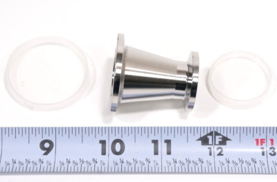 KF-25 to KF-16 Vacuum Fitting Stainless Steel NW-25 to NW-16 Conical ...