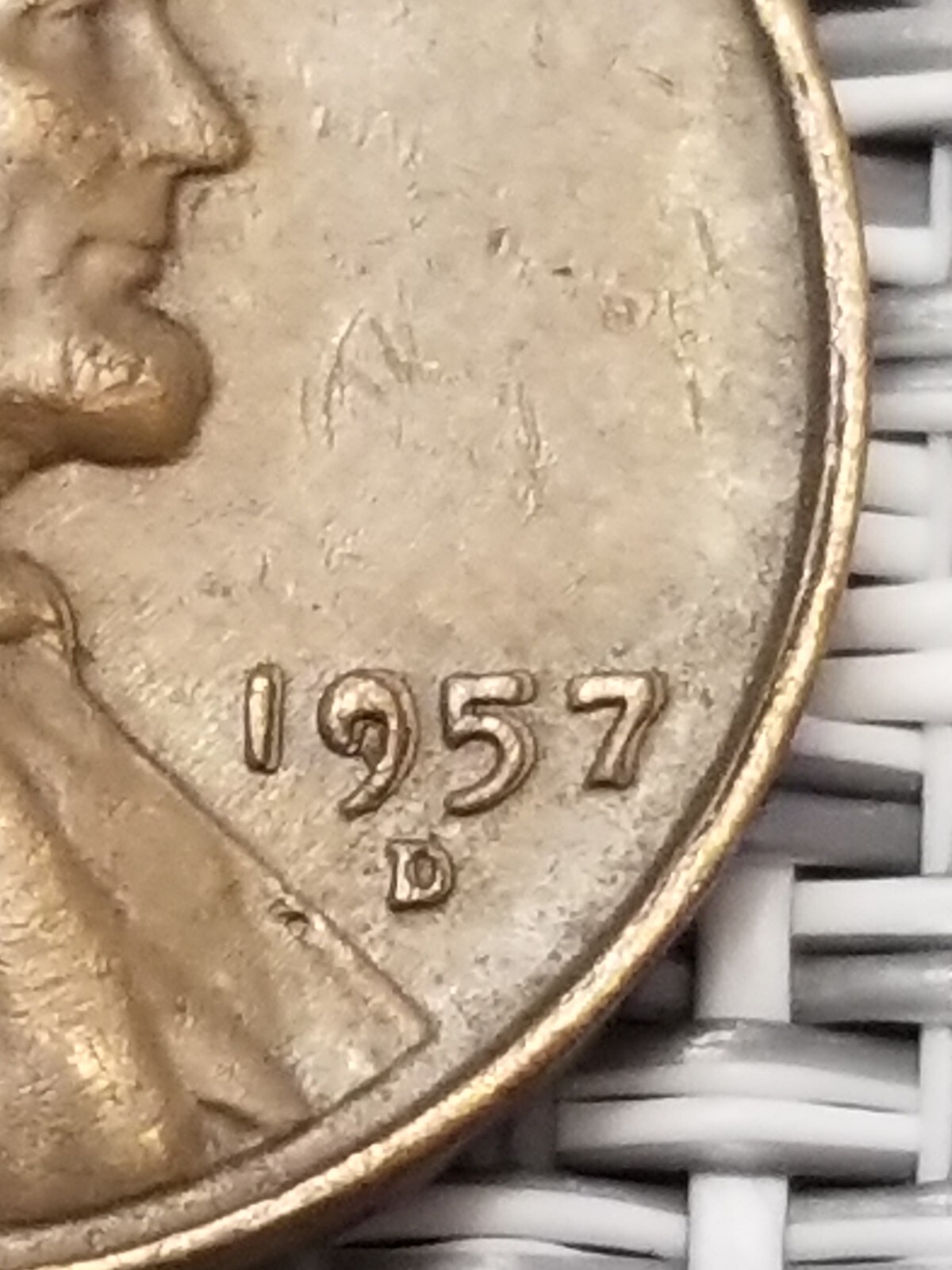 1957 d wheat penny error "DOUBLE DATE "FILL B ERRORS". | eBay