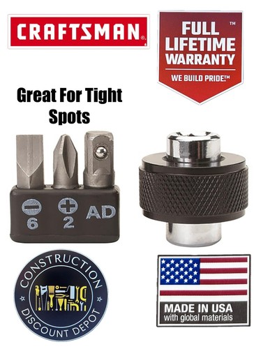 MADE IN USA Craftsman Finger MAGNETIC Bit Driver Screwdriver Socket ...