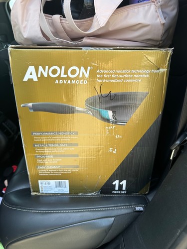 Anolon Advanced Home Cookware Pan Set - 11 Piece 51153846526| eBay