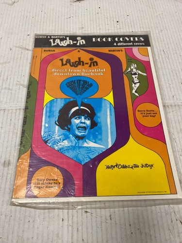 ROWAN & MARTIN'S LAUGH-IN TV SHOW 1968 BOOK COVERS SEALED NOS VERY RARE ...