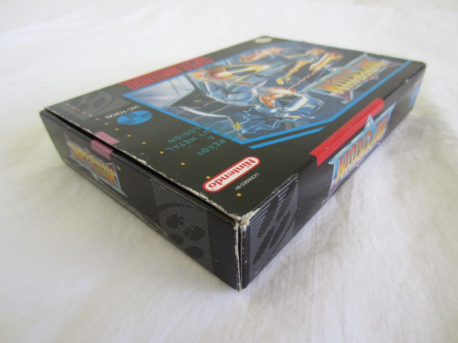 Imperium (SNES) Super Nintendo CIB Complete Box 1992 Vic Tokai RARE ...