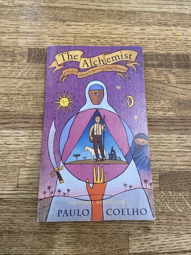 The Alchemist by Paulo Coelho (1994) 1st Ed Paperback Original Purple ...