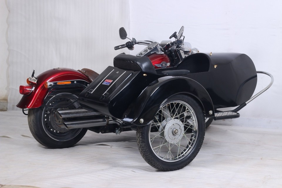 Motorcycle Sidecar + Universal Mounting Kit | Fits Harley, Honda ...