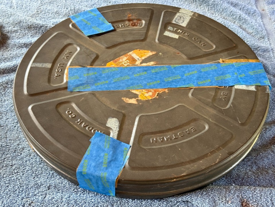 400 & 1200ft 16mm aluminum split reels, cores, core adapter, black ...