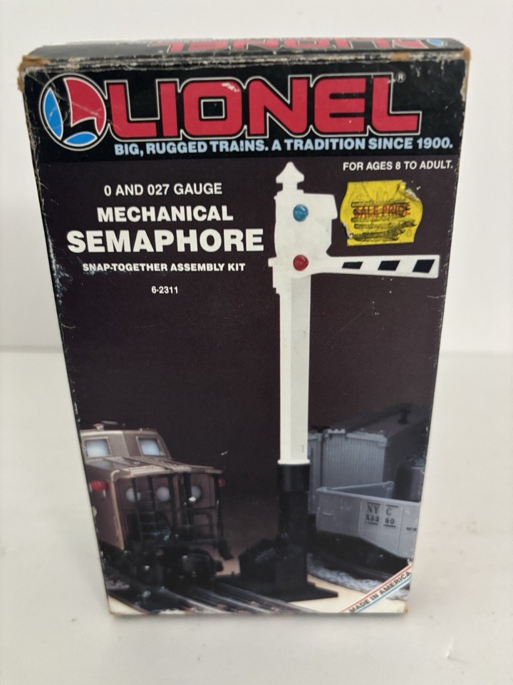 Lionel O & O27 Gauge Mechanical Semaphore #6-2311 - NOS Open Box | eBay