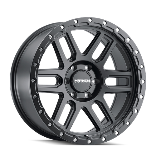 MAYHEM DELTA 8304 MATTE BLACK 20X9 8-165.1 -12MM 125.2MM | eBay