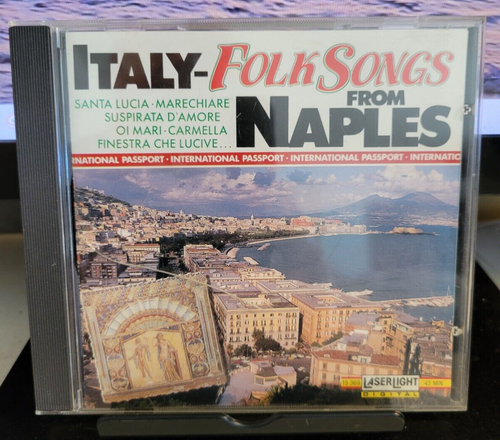 Italy Folk Songs From Naples - CD - Spiess, Ludovic,Piso, 1991 NO ...