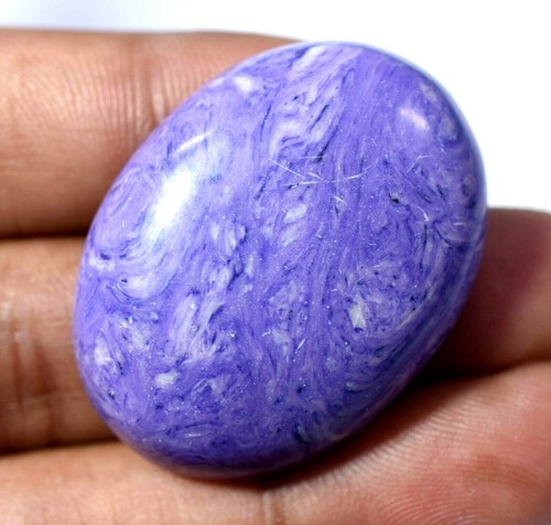 69.60 Ct Beautiful Natural Russian Charoite Cabochon AAA+ Quality ...