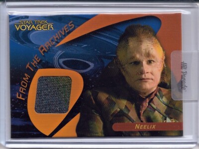 Star Trek 40th Anniversary ~ COSTUME/RELIC Card C17 Neelix (Voyager) | eBay