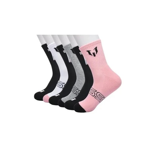 Messi Collection Cushioned SHORTIE Crew Sock 6 Pack Unisex SZ 6-12 NWT ...