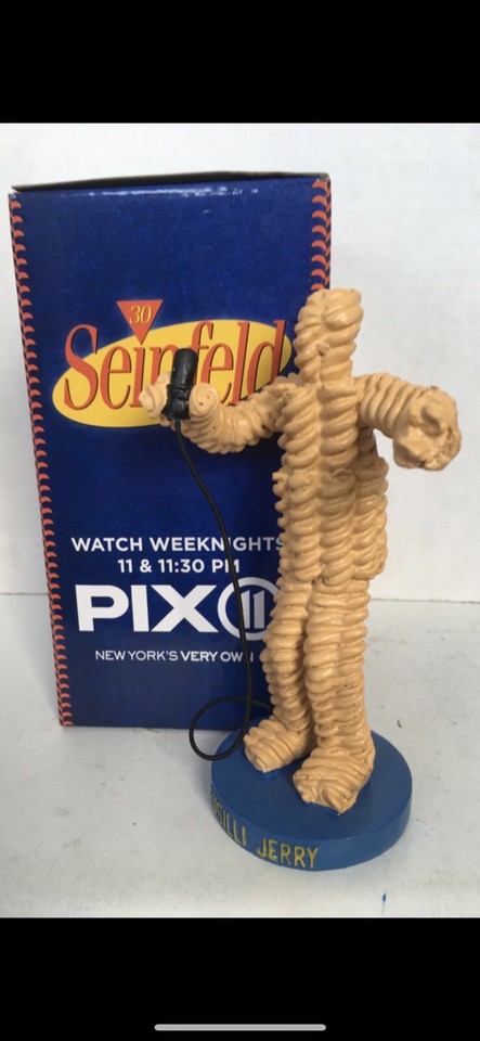 2019 Brooklyn Cyclones Seinfeld Sga Bobblehead Set Braun Maestro Fusili ...