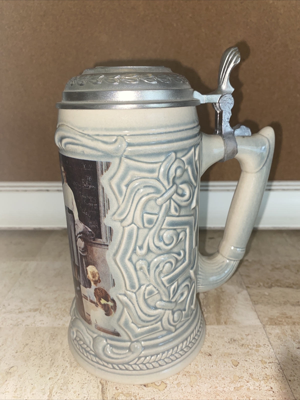 Gerz, Norman Rockwell Saturday Evening Post Series Collector Lidded ...