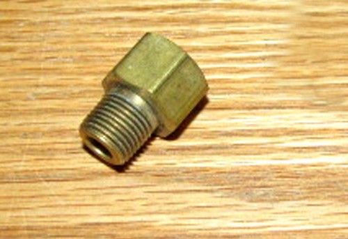 1955 CHEVY FUEL LINE to FUEL FILTER BRASS FITTING ** USA MADE ** | eBay