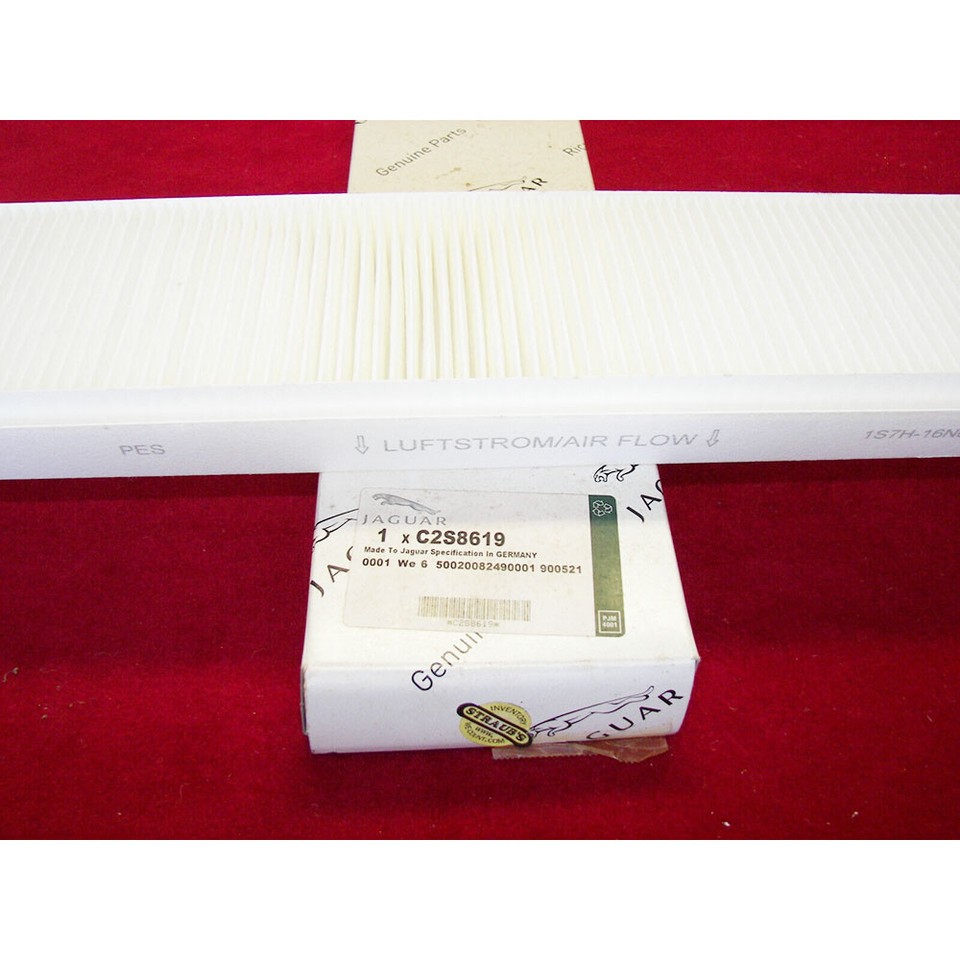 GENUINE JAGUAR OEM Cabin Air Filter For 2002-2008 Jaguar X-Type C2S8619 ...