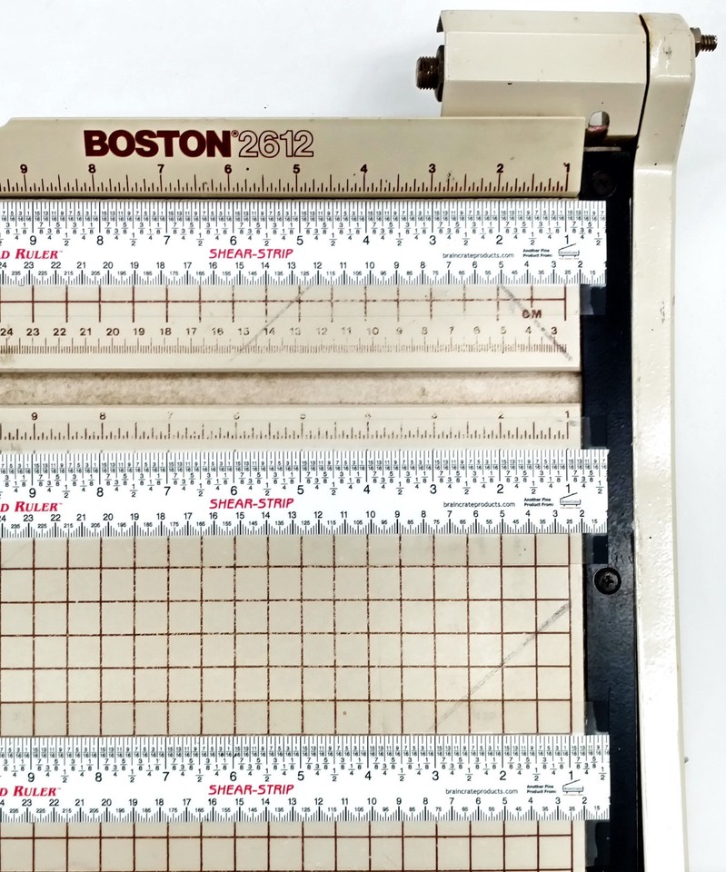 GLR ShearStrip Adhesive Ruler Sticker Stick On Paper Cutter Guillotine ...