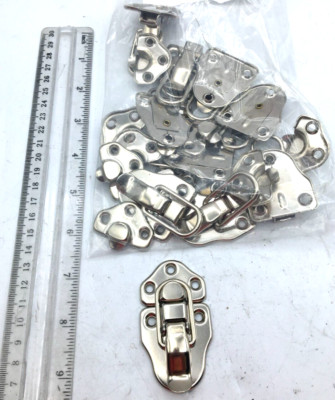 Gerstner Lot of 10 Nickel Draw Latch Chests Silver 1003 New READ Please ...