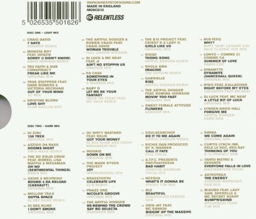 Compilation Ministry Of Sound - UK Garage : The Album (CD ...