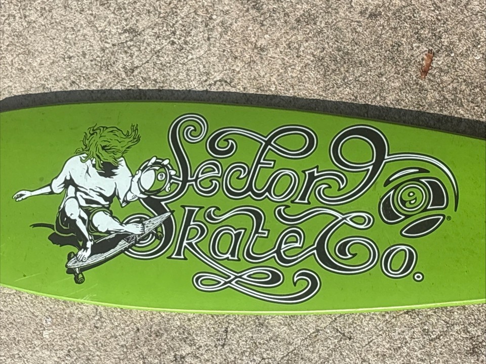Sector Nine 9 Longboard Skateboard 34" W/ Gullwing Mission Trucks & S-9 ...