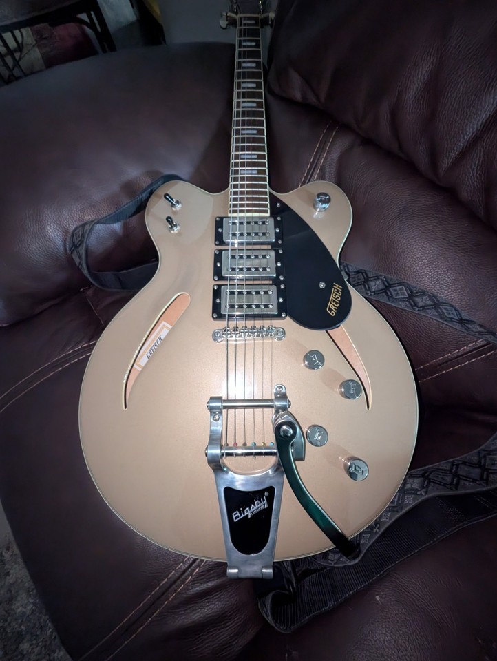 Gretsch G2627T Streamliner Semi-Hollow Body Electric Guitar Shoreline ...