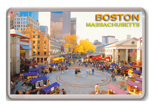 BOSTON MASSACHUSETTS FRIDGE MAGNET SOUVENIR NEW | eBay