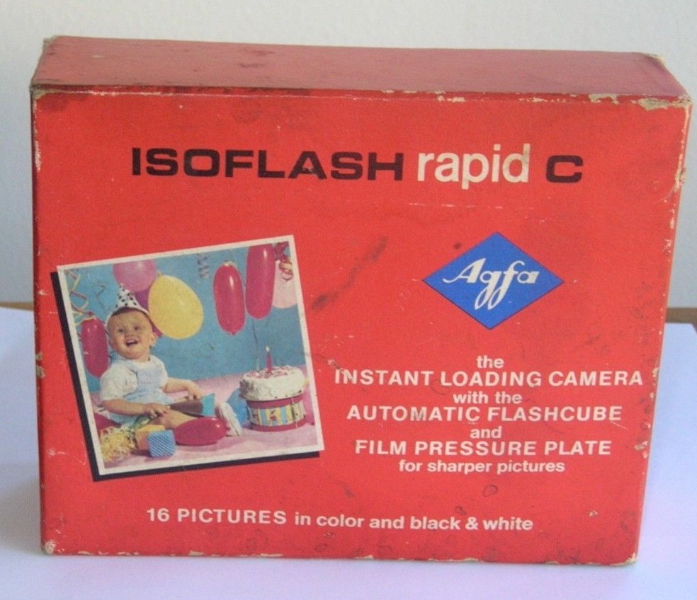 Vintage Agfa Isoflash rapid C Camera Isitar Lens Made in Germany ...