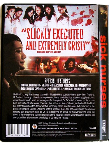 Sick Nurses - Hell Hath No Fury Like A Nurse Scorned (DVD, 2007) Chon ...