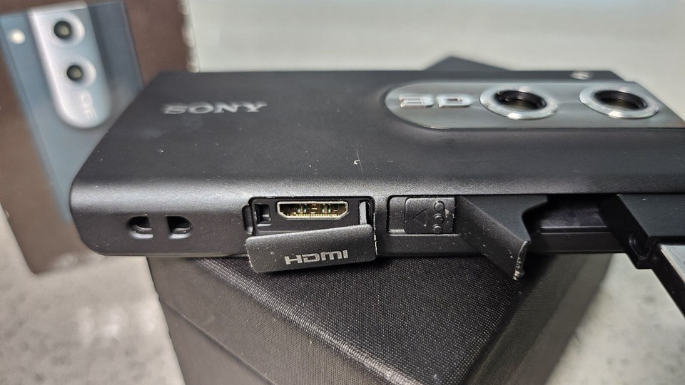 SONY Mobile HD Snap Camera Bloggie 3D MHS-FS3 | eBay