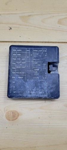 Datsun 280zx Interior Fuse Box Cover Blue 1979 80 81 82 83 | eBay