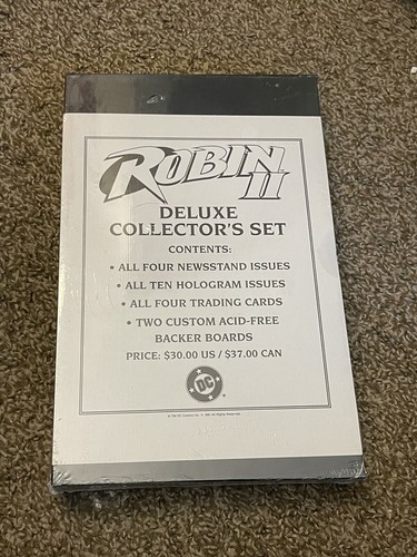 Robin II Deluxe Collector’s Set - Factory Sealed 4 Newsstands/Cards 10 ...