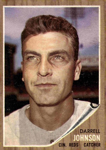 1962 Topps Darrell Johnson #16 - Cincinnati Reds | eBay